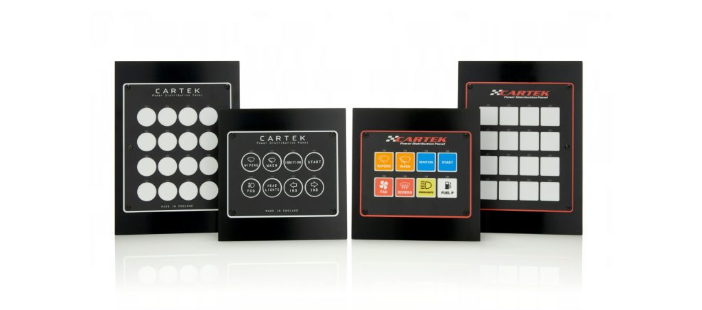 Power Distribution Panel Images | CARTEK Motorsport Electronics