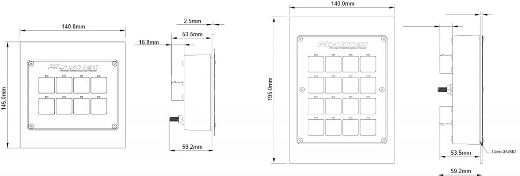 Power Distribution Panel | CARTEK Motorsport Electronics