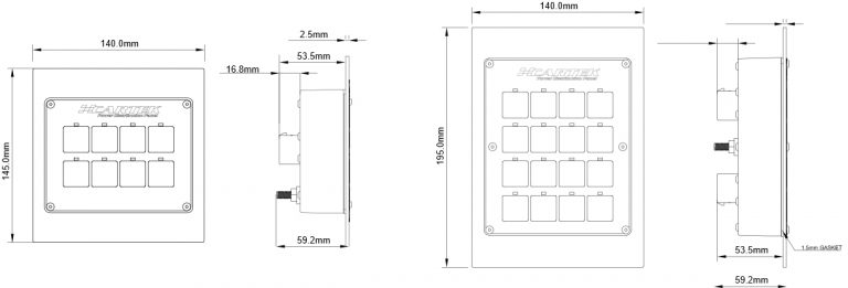 Power Distribution Panel | CARTEK Motorsport Electronics