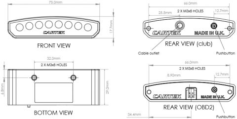 Sequential Shift Light | CARTEK Motorsport Electronics