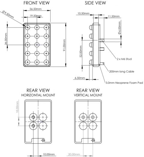 FiA Rain Lights | CARTEK Motorsport Electronics