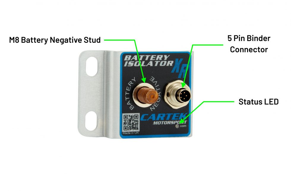 Battery Isolator XR | CARTEK Motorsport Electronics